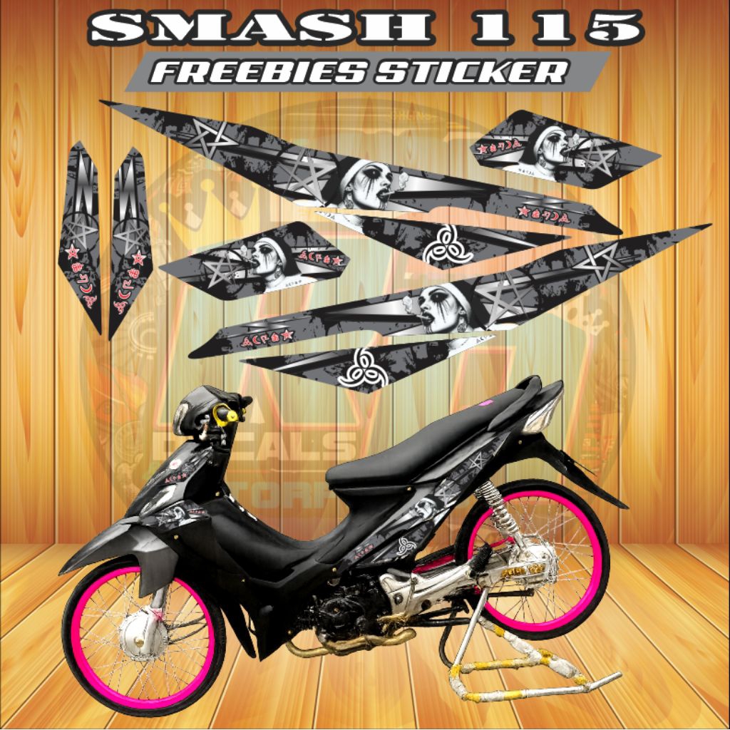 Smash 115 Sister Design Decals | Shopee Philippines