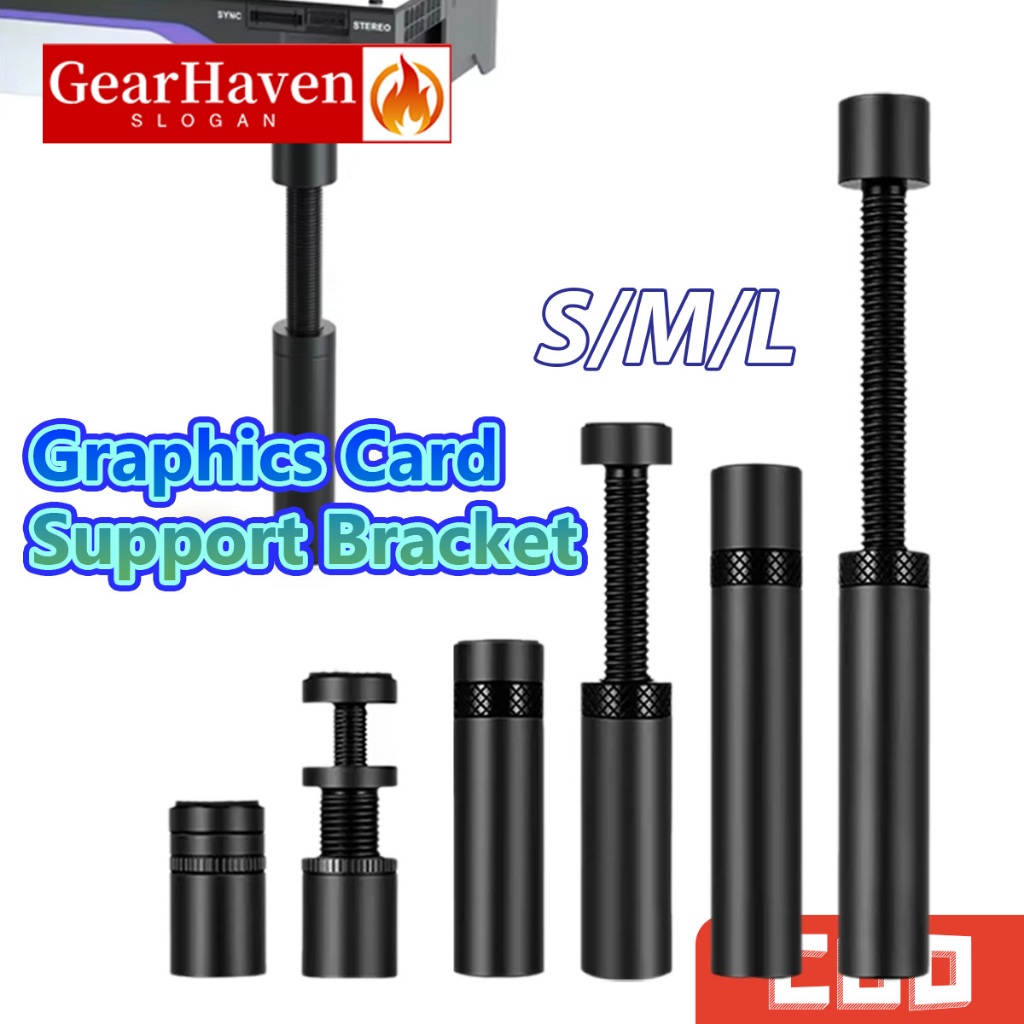 GPU Stand 26-120mm Adjustable Graphics Card Stand Anti-GPU Sag Holder ...