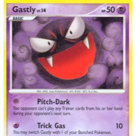 Gastly - 62/100 Pokemon » Diamond and Pearl Stormfront Common | Shopee ...