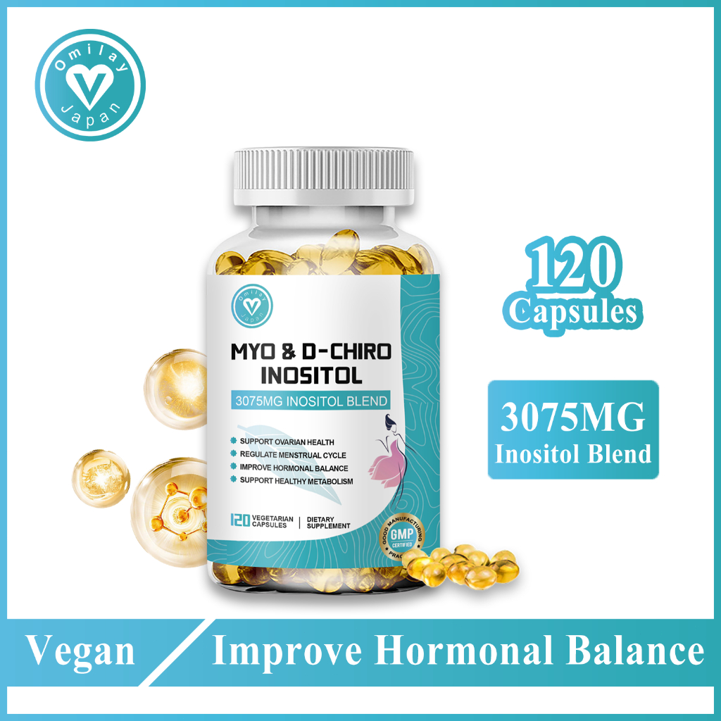 Omilay Myo Inositol and D Chiro Inositol Capsule Hormonal Balance Myo D ...