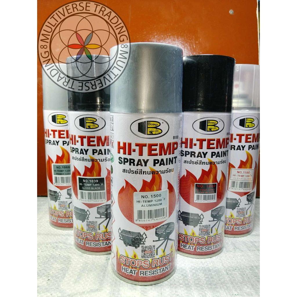 Original Bosny Spray Paint Hi-Temp 1200° F Series | Shopee Philippines