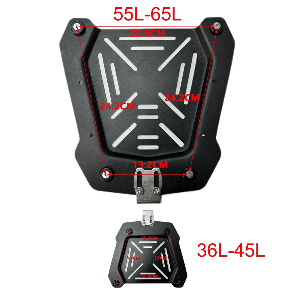 Universal 45L/65L Tail Box Base Stamping Bottom Plate Motorcycle Tail ...