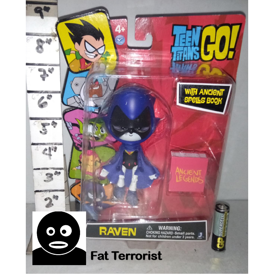 FT TTG Teen Titans Raven with Ancient Spell Book MoC | Shopee Philippines
