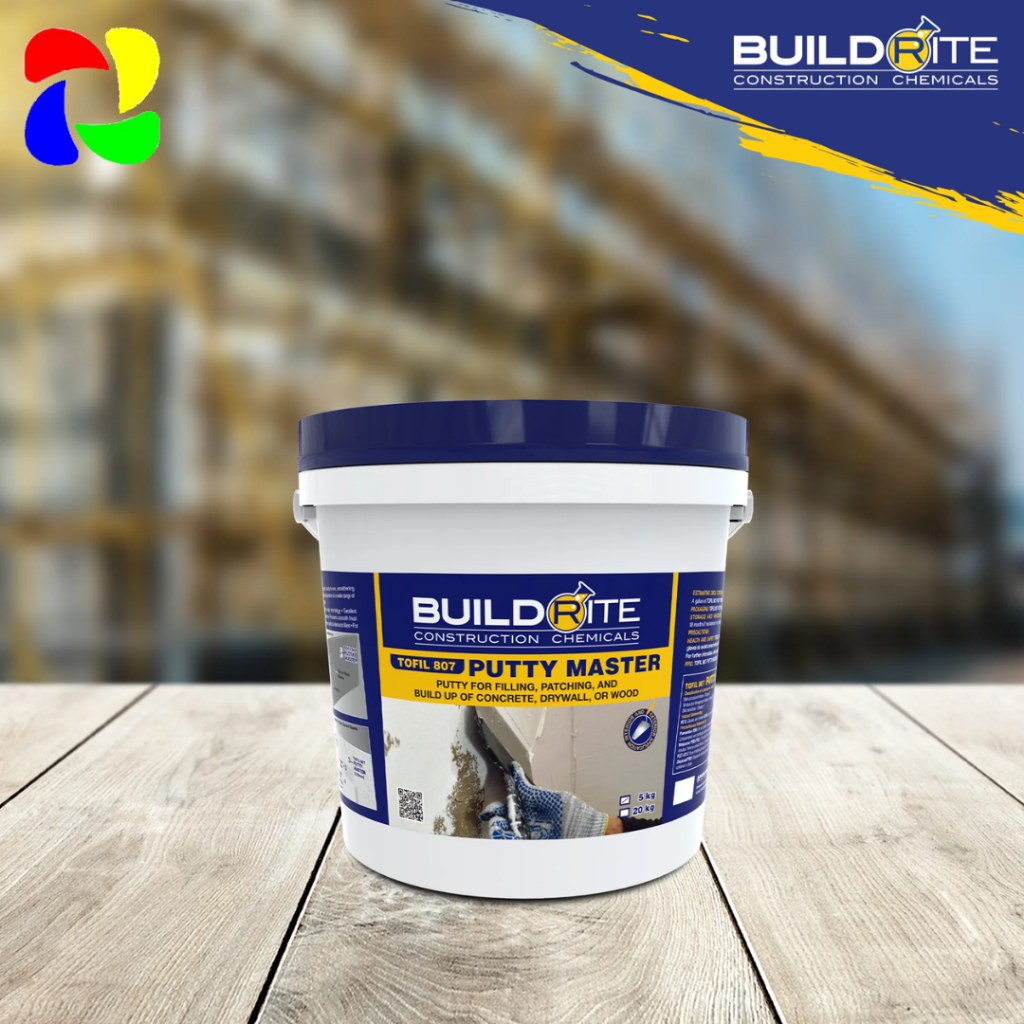 Buildrite Tofil 807 Putty Master (5kg) Putty for Filling & Patching of ...