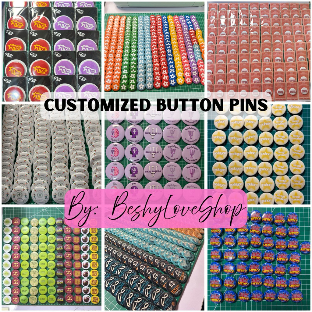Shop customized pin for Sale on Shopee Philippines