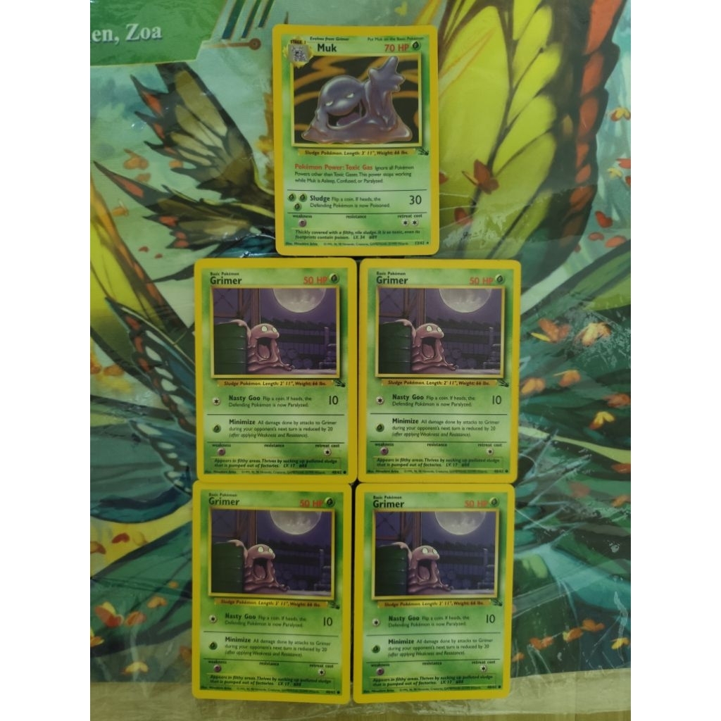Pokemon TCG Muk Holo Grimer Set | Shopee Philippines