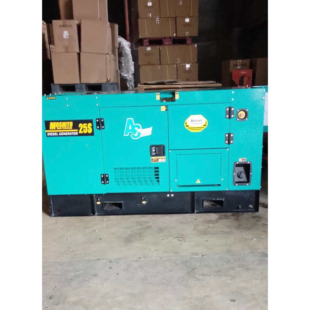BRAND NEW MOSHITO 25KVA SUPER SILENT DIESEL ENGINE GENERATOR | Shopee ...