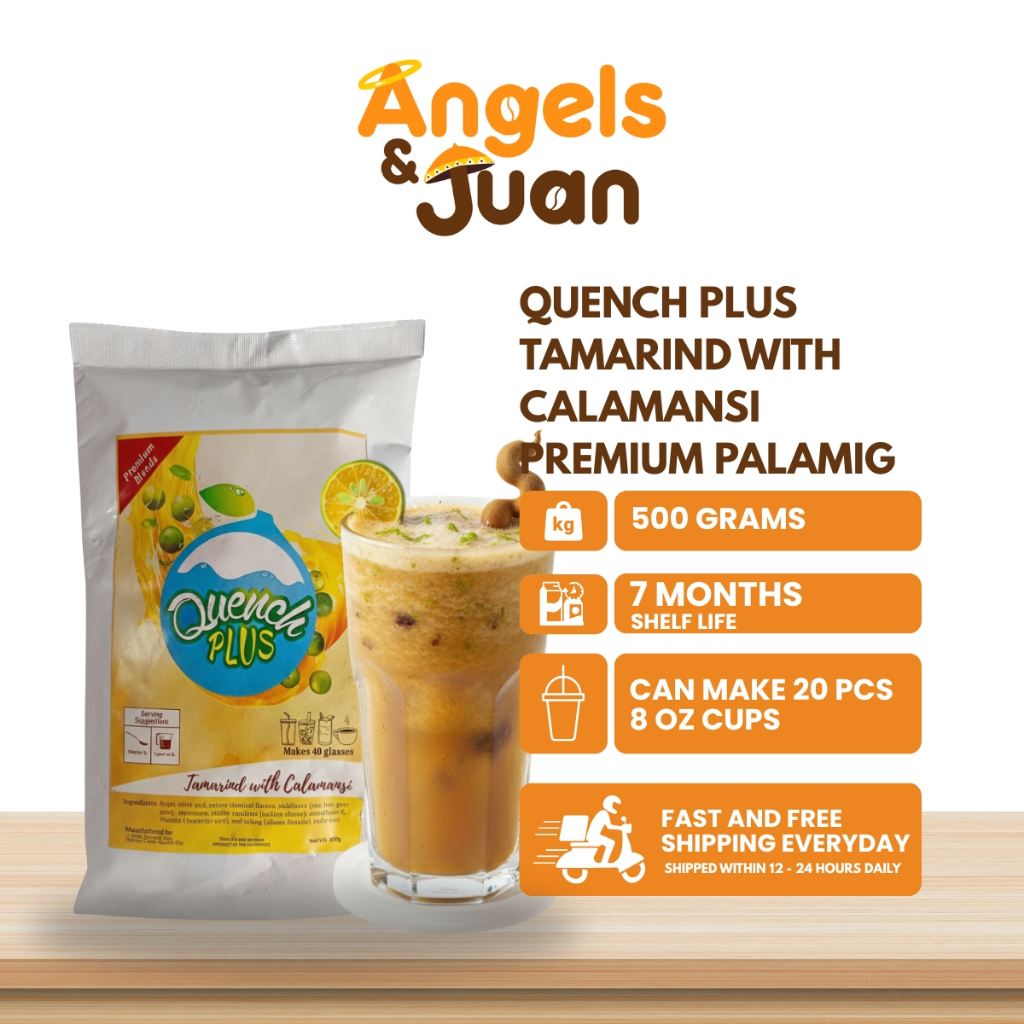Quench Plus Tamarind With Calamansi Premium Palamig Juice Powder Mix ...