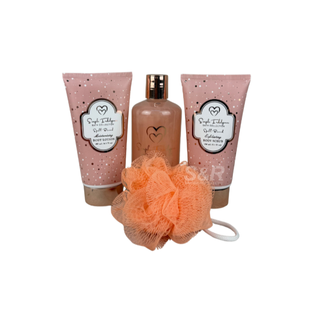 Simple Indulgence Bath Gift Set in Heart Box | Shopee Philippines