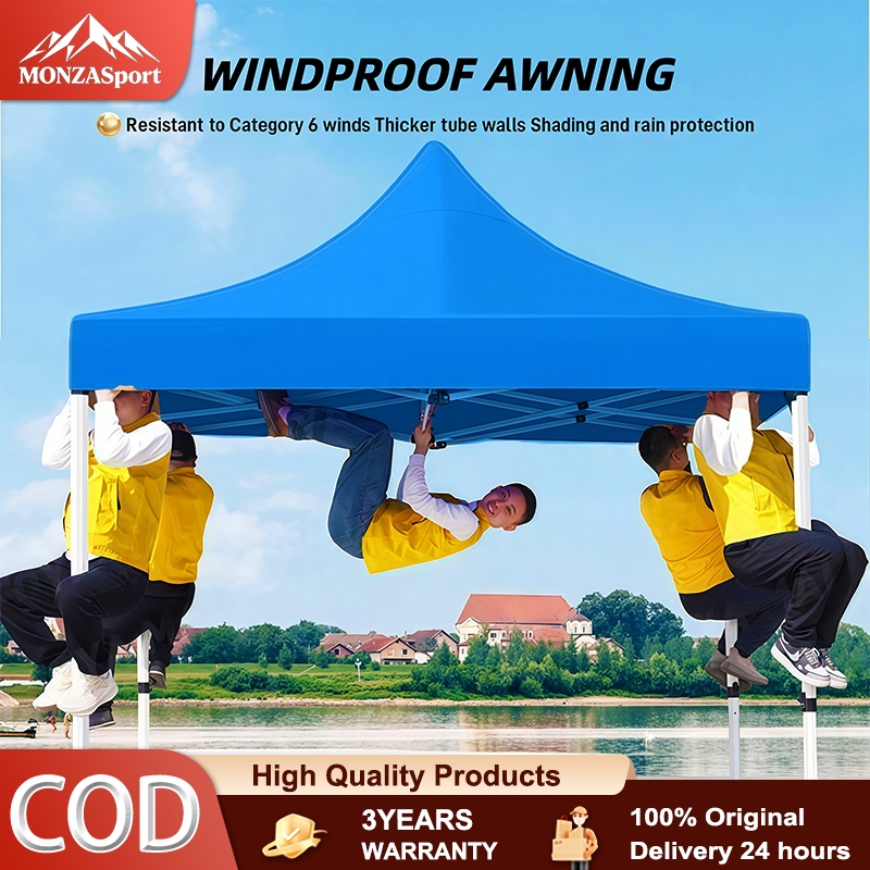 Tent Retractable Outdoor Booth Tent Foldable Waterproof Sun Protection ...