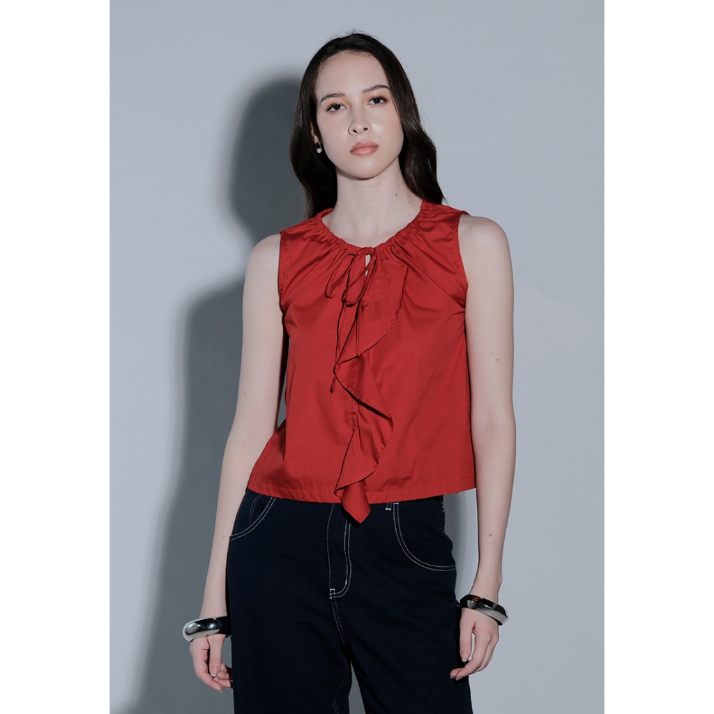 Holiday 2025 Ibhya Sleeveless Top | Shopee Philippines