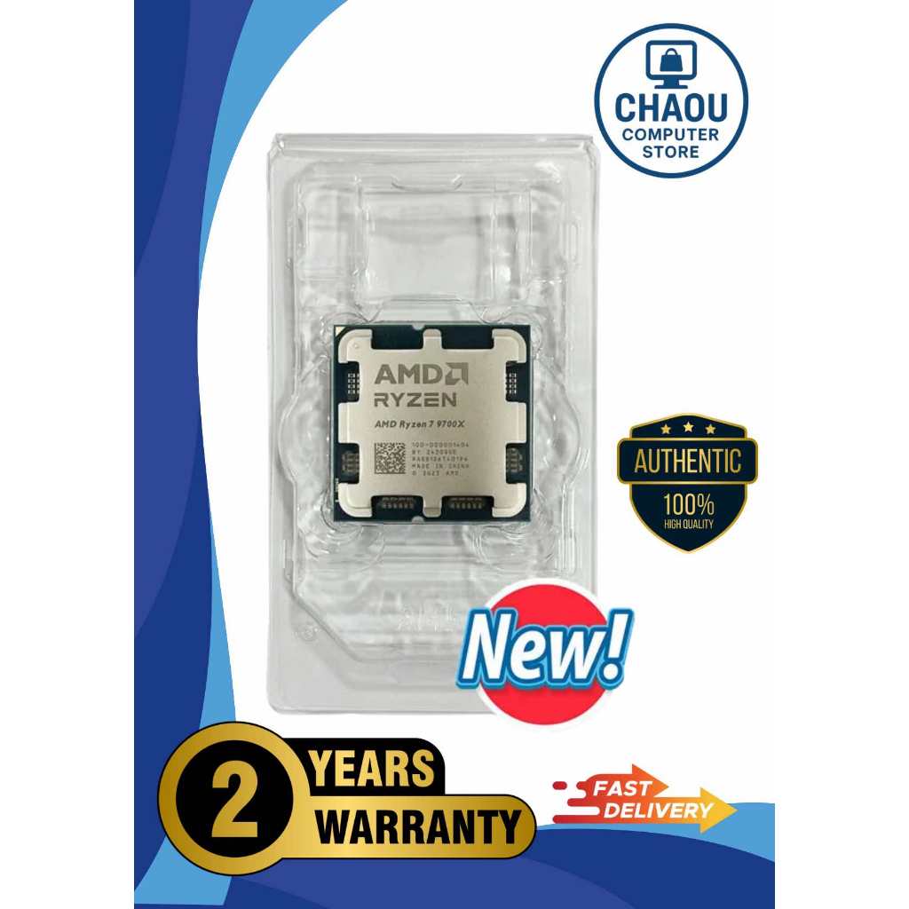 AMD Ryzen 7 9700x (Tray) Brandnew | Shopee Philippines