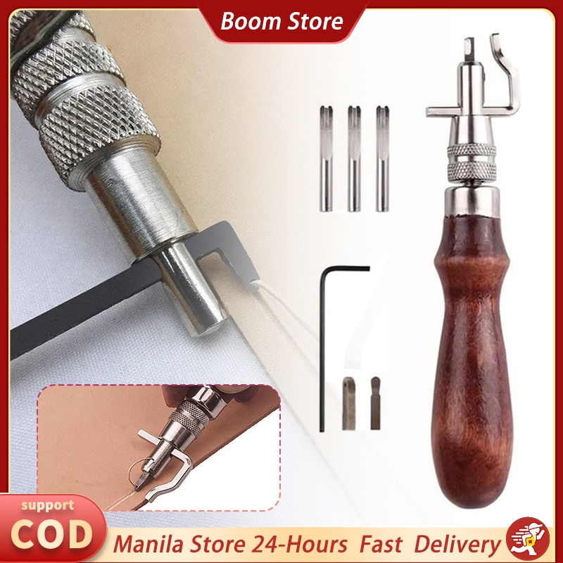 7in1 Leathercraft Stitching And Groover Crease Edge Press ...