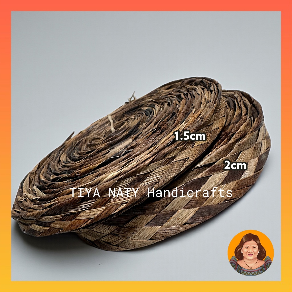 TIYA NATY DIY Braided Zigzag pattern Craft Native Buri Scrapbook Design ...