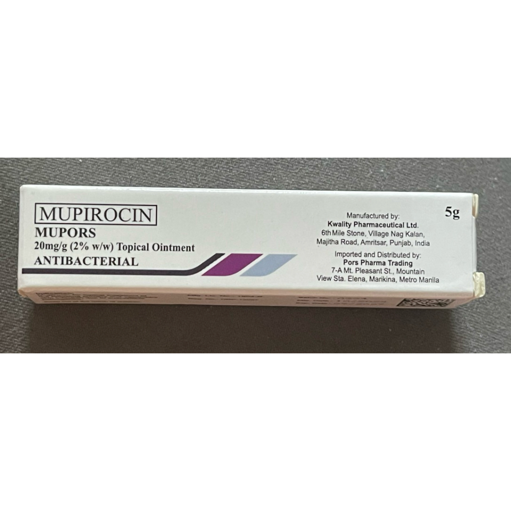 Mupirocin 20 mg/g (2% w/w) Ointment 5g (MUPORS) | Shopee Philippines