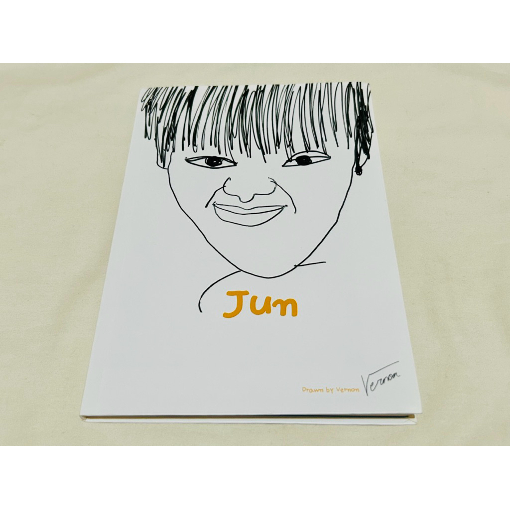 Official SVT Seventeen Dicon Jun Schedule Journal (Drawn by Vernon ...