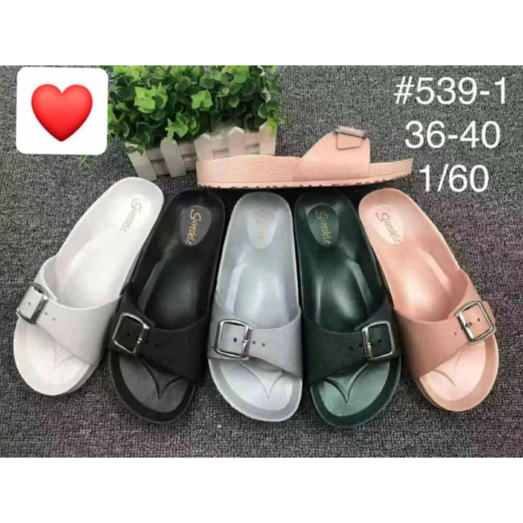 539-1 SLIPPER FOR WOMEN GOOD QUALITY SLIPPERS FASHION ONE STRAP ...