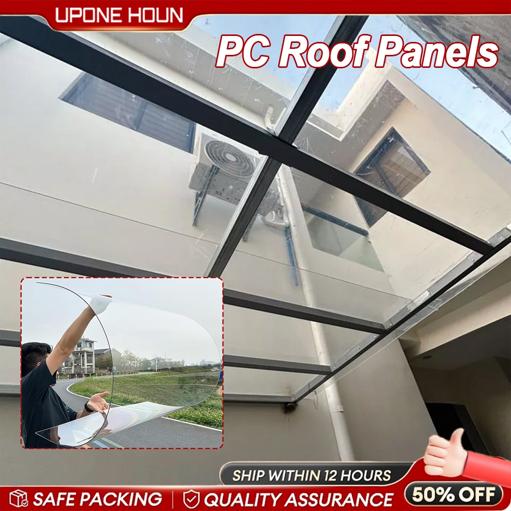 PC Transparent Board Polycarbonate Sheet Roof Panels UV Resistant and ...