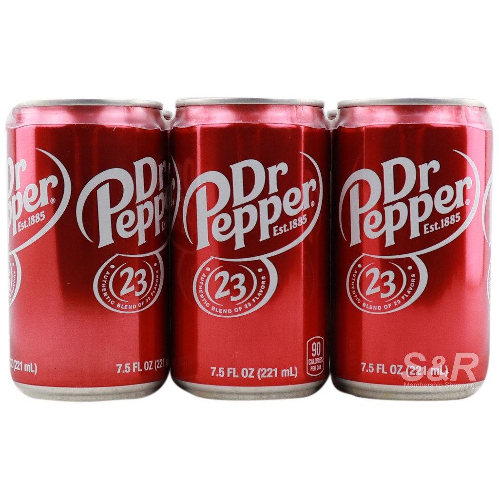Dr. Pepper 23 Flavors Cola 6 cans | Shopee Philippines