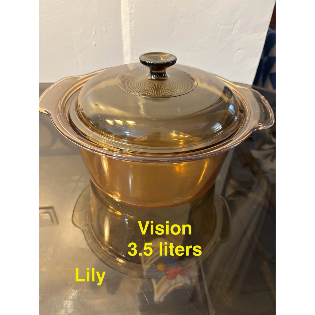 vision cookware 3.5 liters with visble scratch | Shopee Philippines