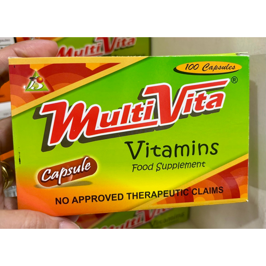 MULTIVITAMINS CAPSULE(MULTIVITA) | Shopee Philippines