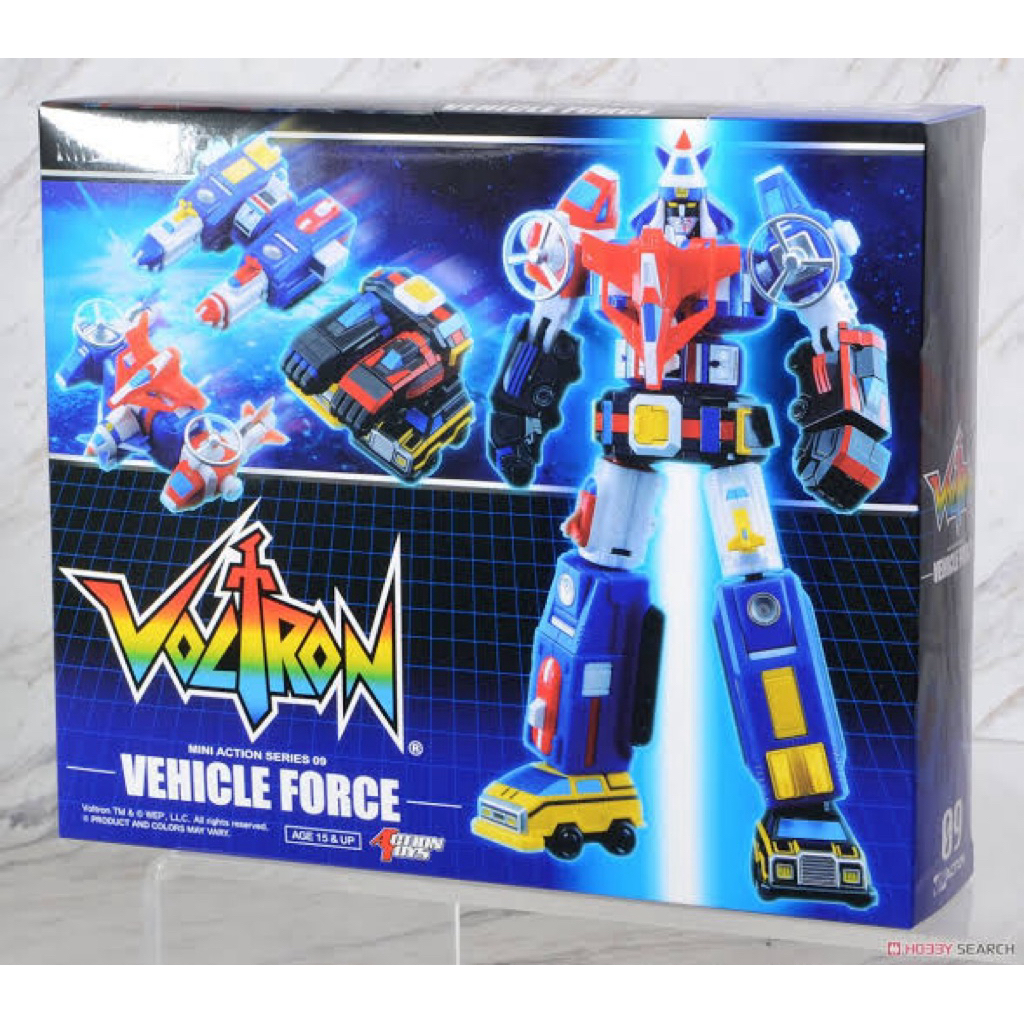 MINI ACTION VOLTRON VEHICLE FORCE + SILVER COATED SWORD | Shopee ...