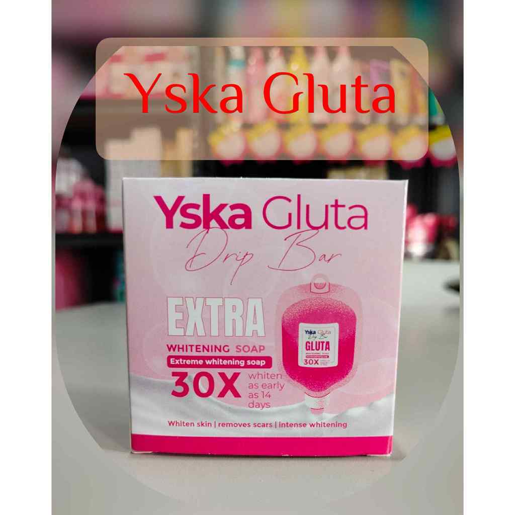 Yska Gluta Drip Bar EXTRA WHITENING SOAP 70G | Shopee Philippines
