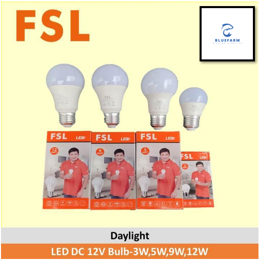 FSL 12V DC LED Light Bulb – 1.5W / 3W / 5W / 8W / 9W / 12W – Pang ...