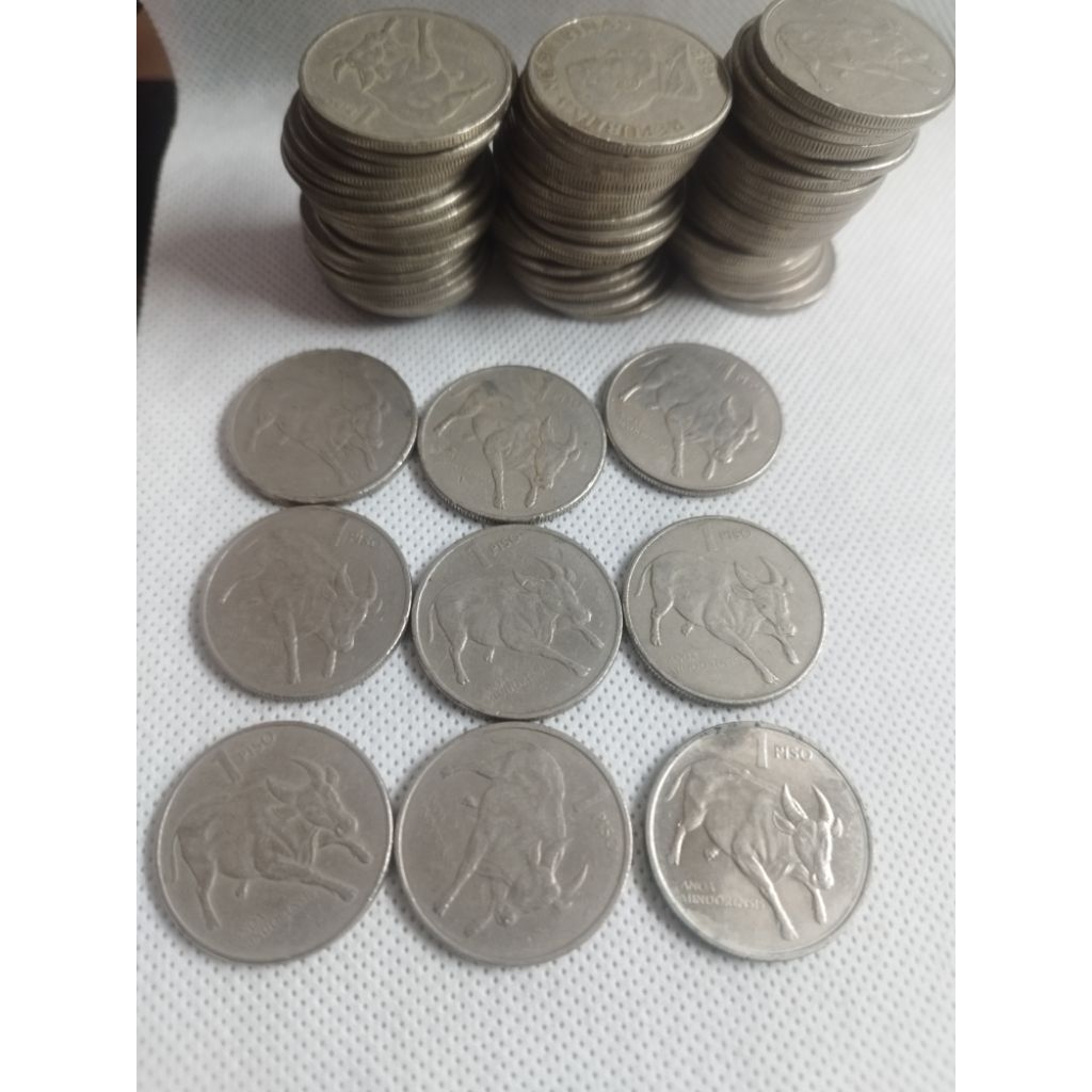 1 PISO COIN TAMARAW DESIGN FOR EDUCATIONAL, COLLECTING OR DISPLAY ...