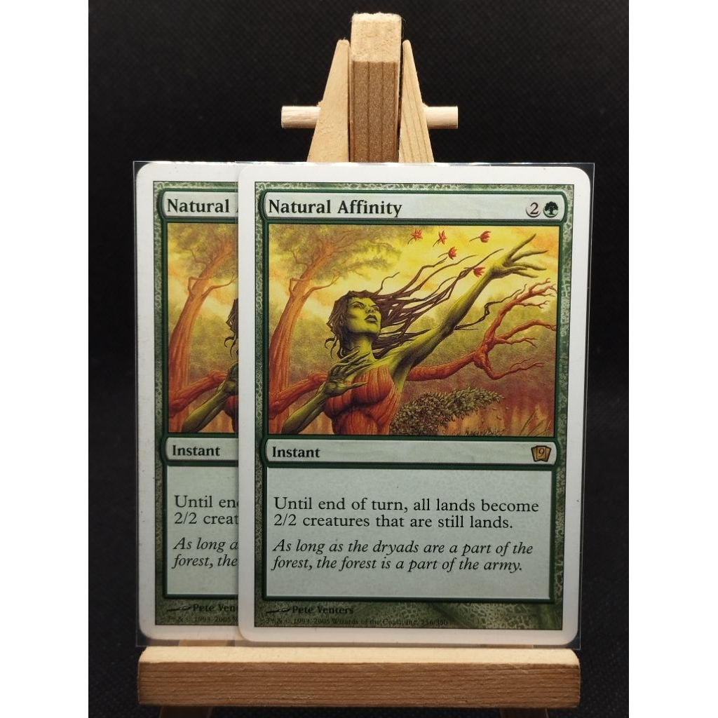 MTG Magic the Gathering Natural Affinity | Shopee Philippines