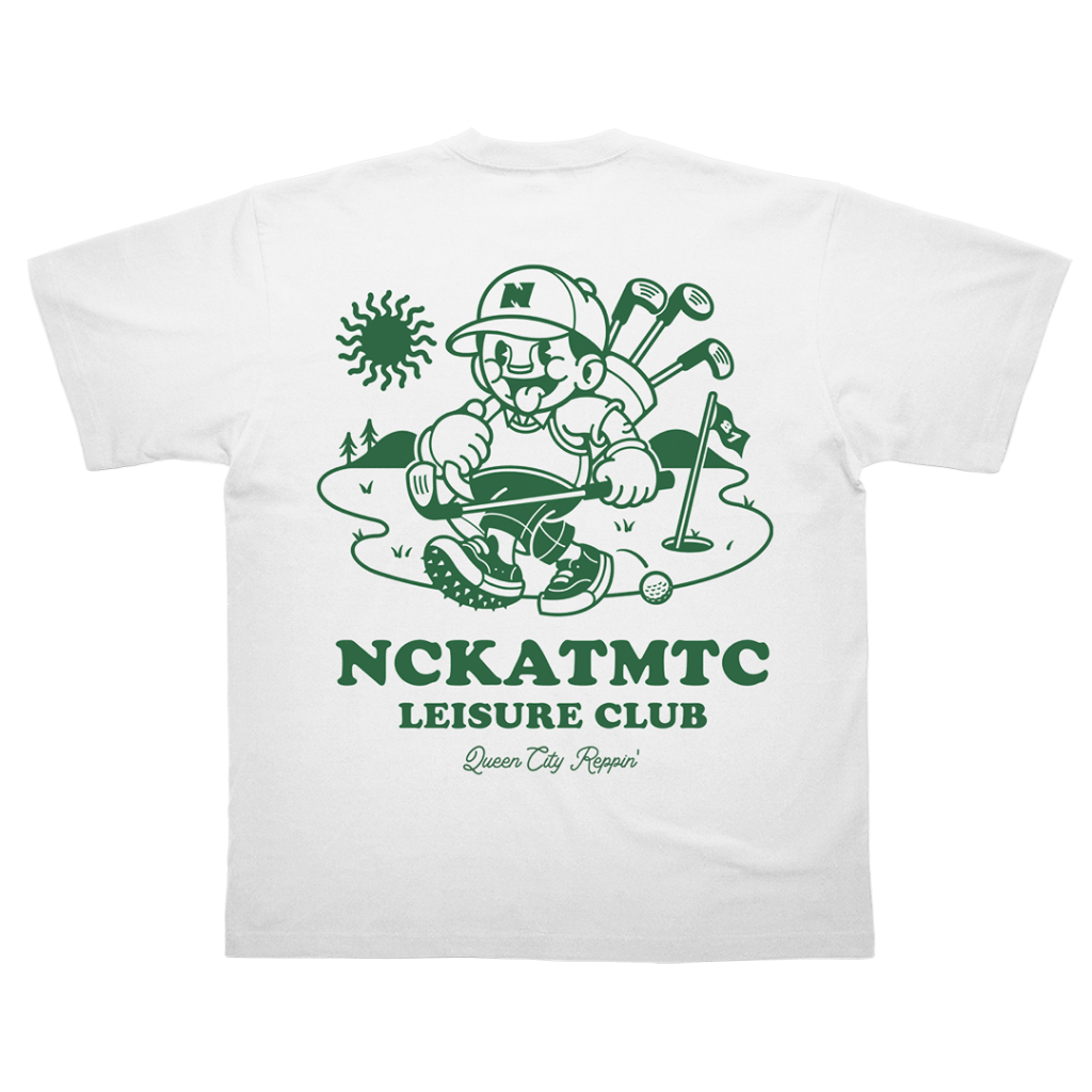Nick Automatic Leisure Club White T-shirt | Shopee Philippines