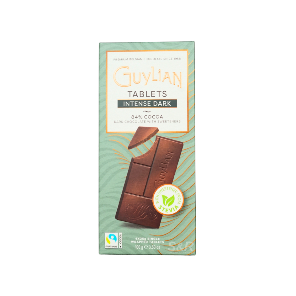 Guylian Intense Dark Chocolate Tablets 100g | Shopee Philippines