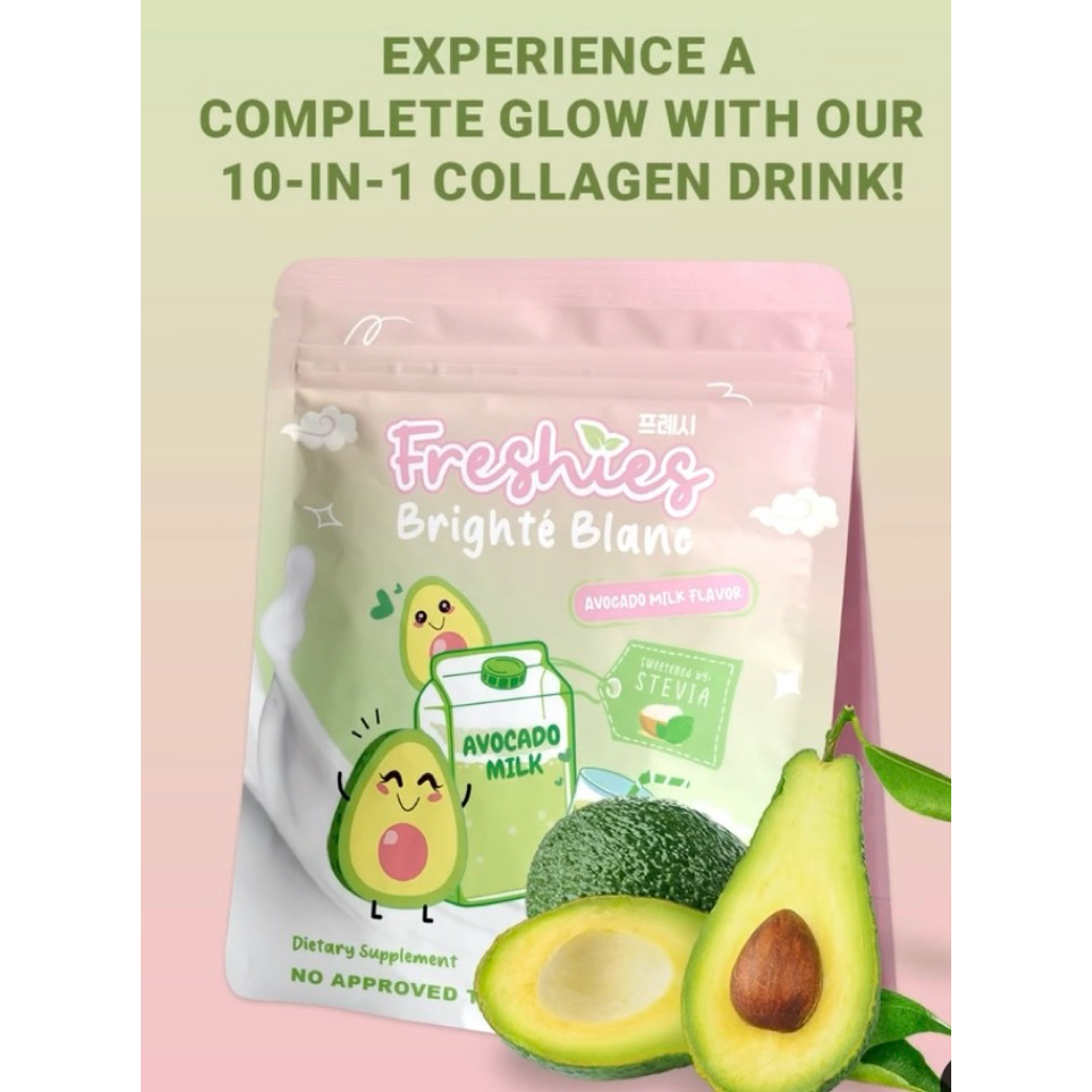 FRESHIES AVOCADO MILK COLLAGEN JUICE | Shopee Philippines