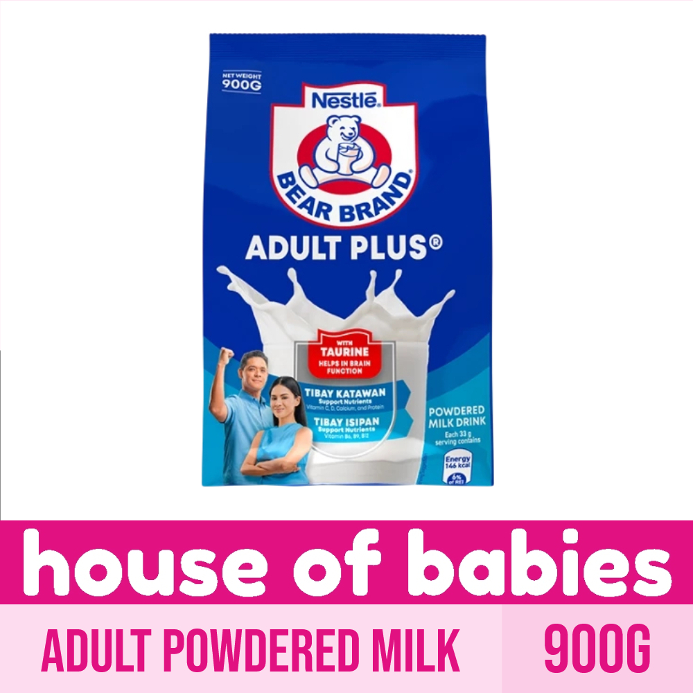 Bear Brand Adult Plus 900g | Shopee Philippines
