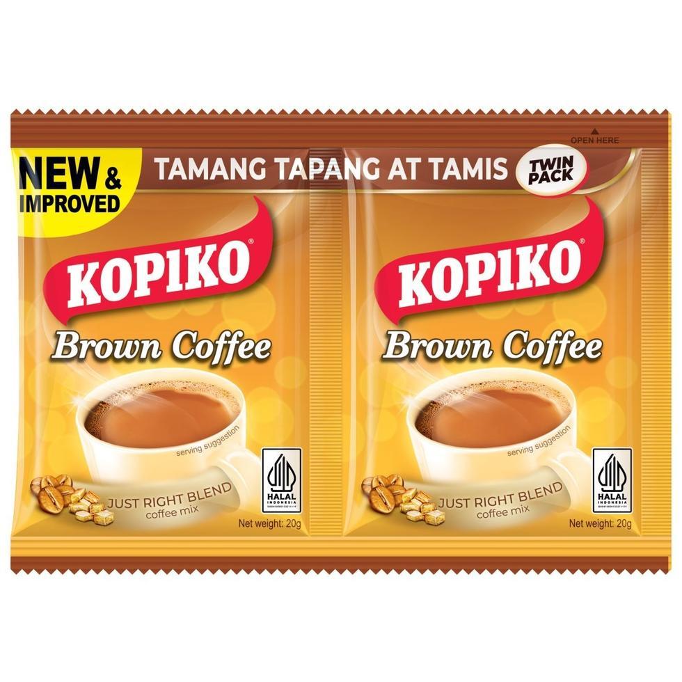 Kopiko Brown Coffee Twin 40g x 10s | Shopee Philippines