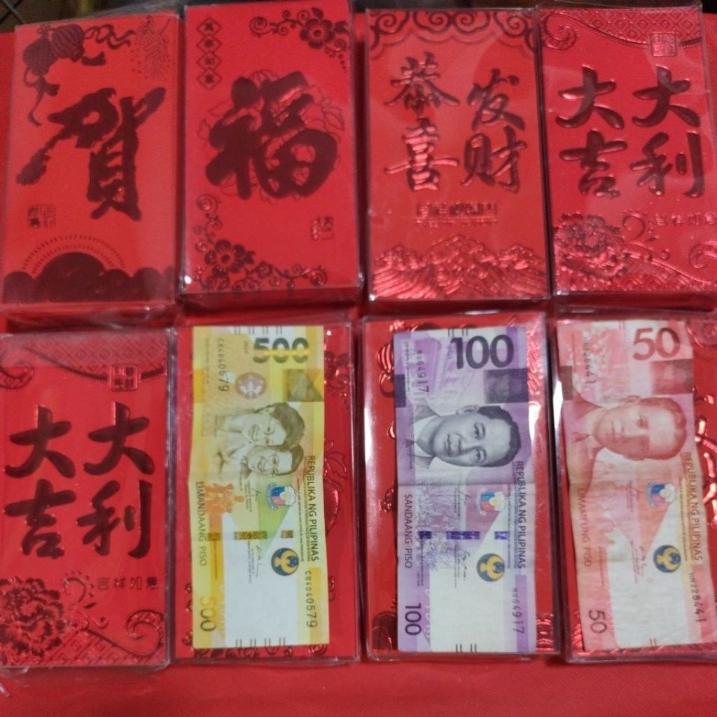 30pcs/box Angpao red packet Envelope size big 9cmx17cm in 1pcs NEW year ...
