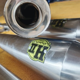 H2 Universal PowerPipe SwirlType w/ 10cuts elbow for Pantra TMX,RUSI ...