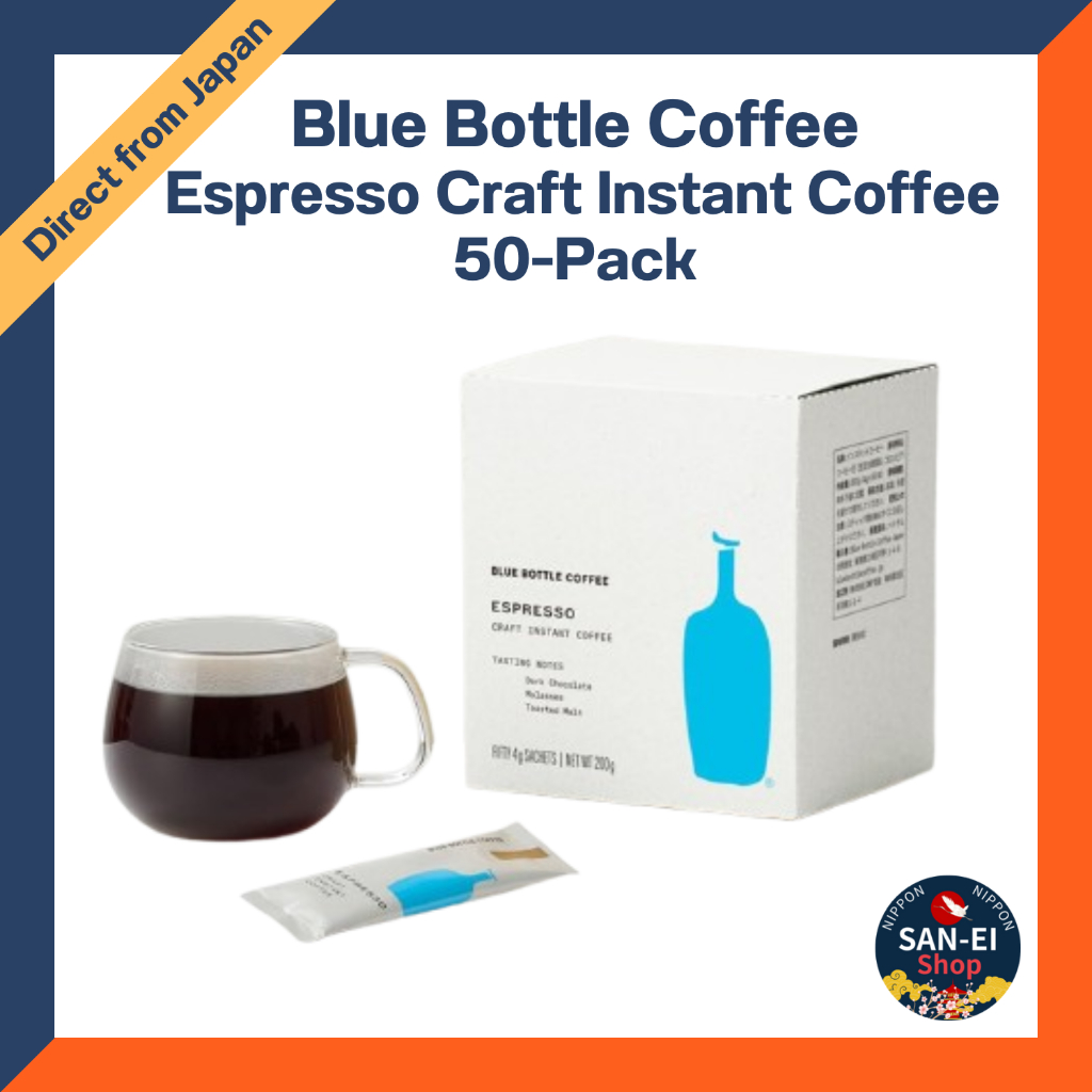 Blue Bottle Coffee Espresso Craft Instant Coffee 50-Pack【Direct from ...