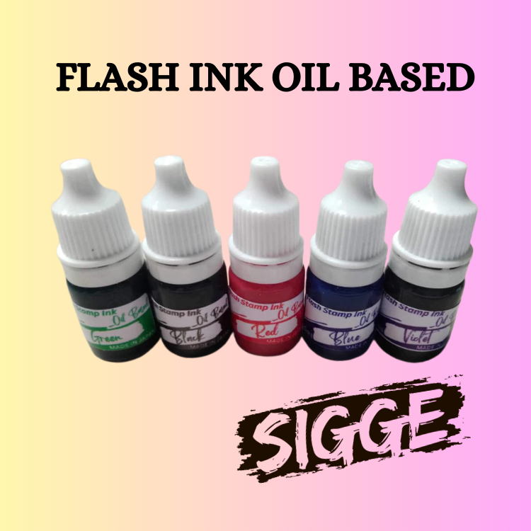 5ml Flash ink Oil based - Refill for Flash Stamps - Loyalty stamp ...