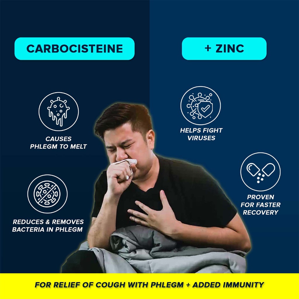 Unilab Solmux Advance 100 Tablets - Cough with Phlegm Medicine ...