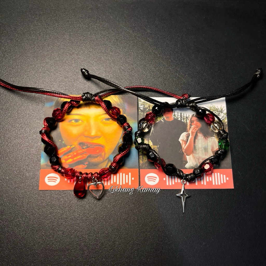 Fitterkarma Kanibalismo Kalapastangan OPM Song Inspired Bracelet Couple Friendship Likhang Kamay ...