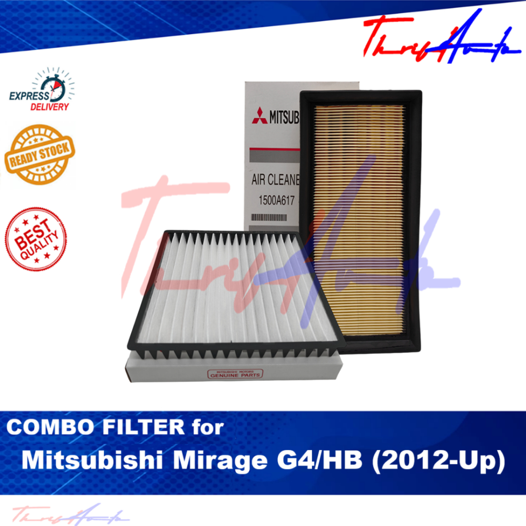 COMBO Filters (Aircon & Air) for Mitsubishi Mirage G4/HB (2012 - Up ...