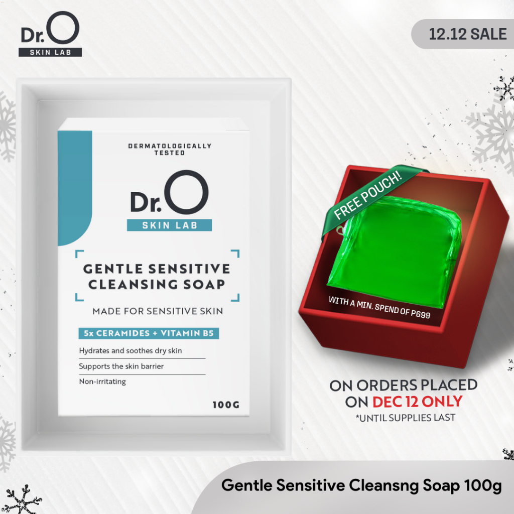 Dr. O Skinlab Gentle Sensitive Cleansing Soap 100g | Shopee Philippines