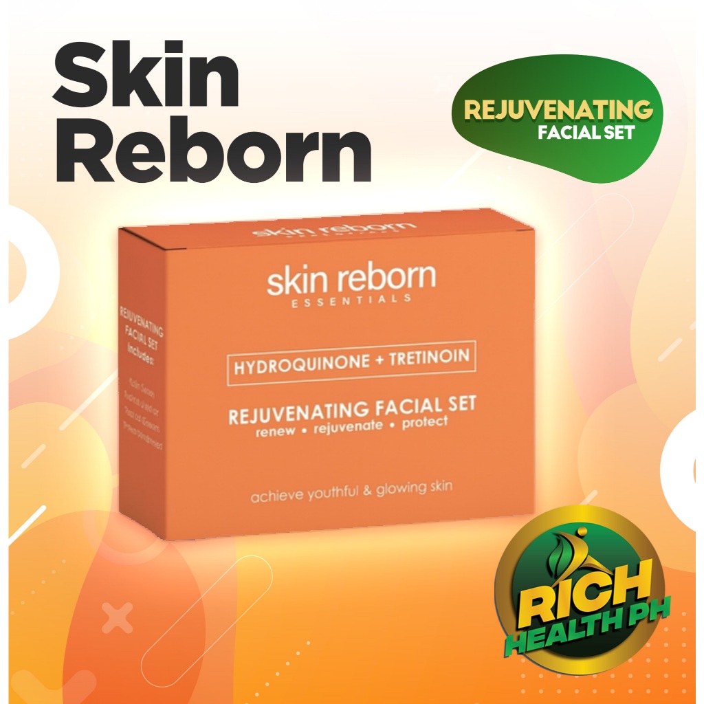 Skin Reborn Rejuvenating Facial Set Skincare Exfoliant | Shopee Philippines