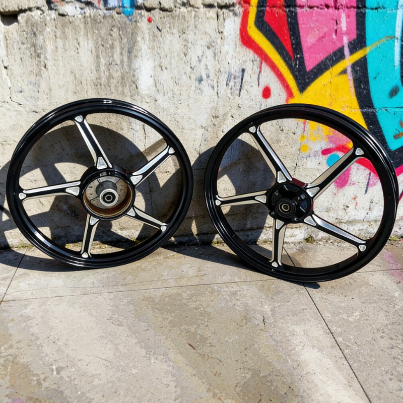511 MAGS HONDA WAVE125 XRM RS125 FI smash115 wheel Front Disc type Rear ...