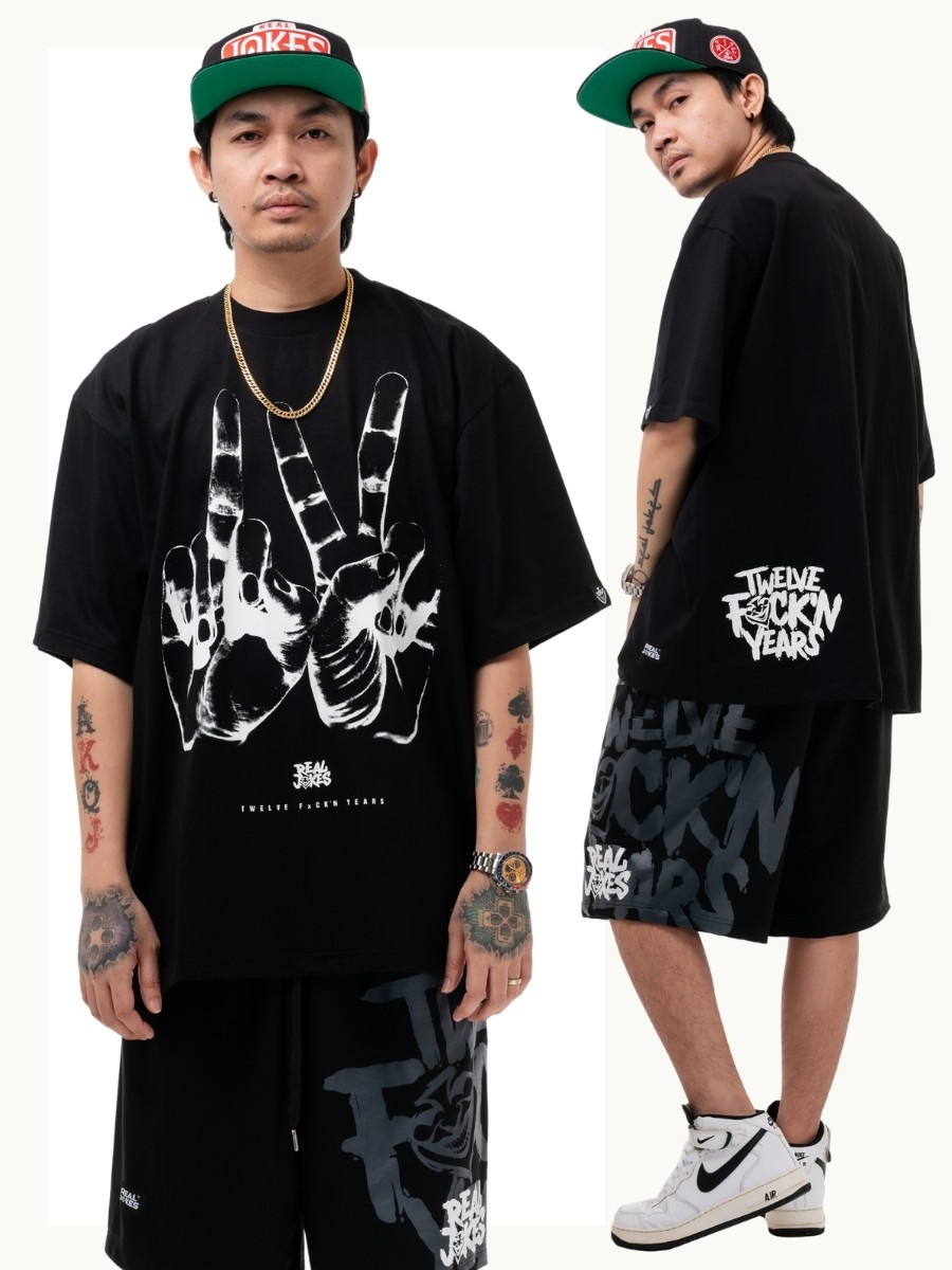 Real Jokes Clothing Vision Black | Shopee Philippines