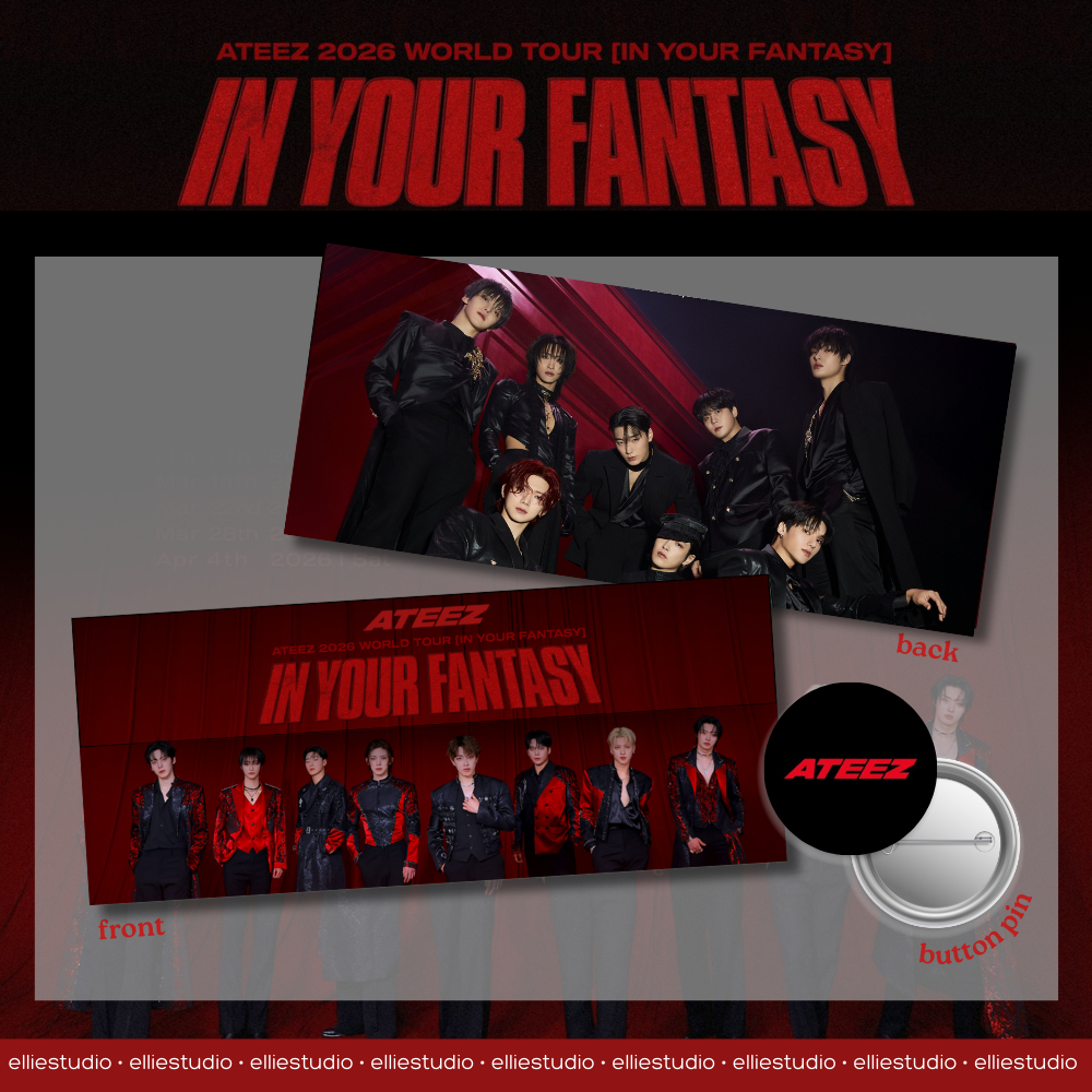 ATEEZ IN YOUR FANTASY TOUR 2026 IN MANILA PRE CONCERT PACK TICKET ...