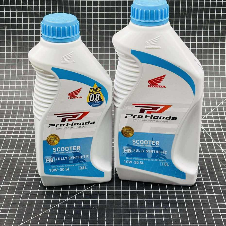 PRO HONDA OIL SCOOTER MB FULLY SYNTHETIC 10W-30 SL 1L | Shopee Philippines