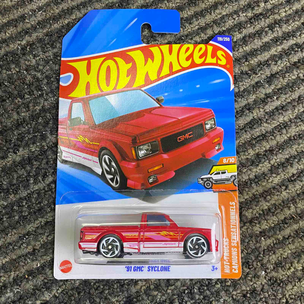 Hot Wheels Mainlines | Basic Cars: '91 GMC SYCLONE | Shopee Philippines
