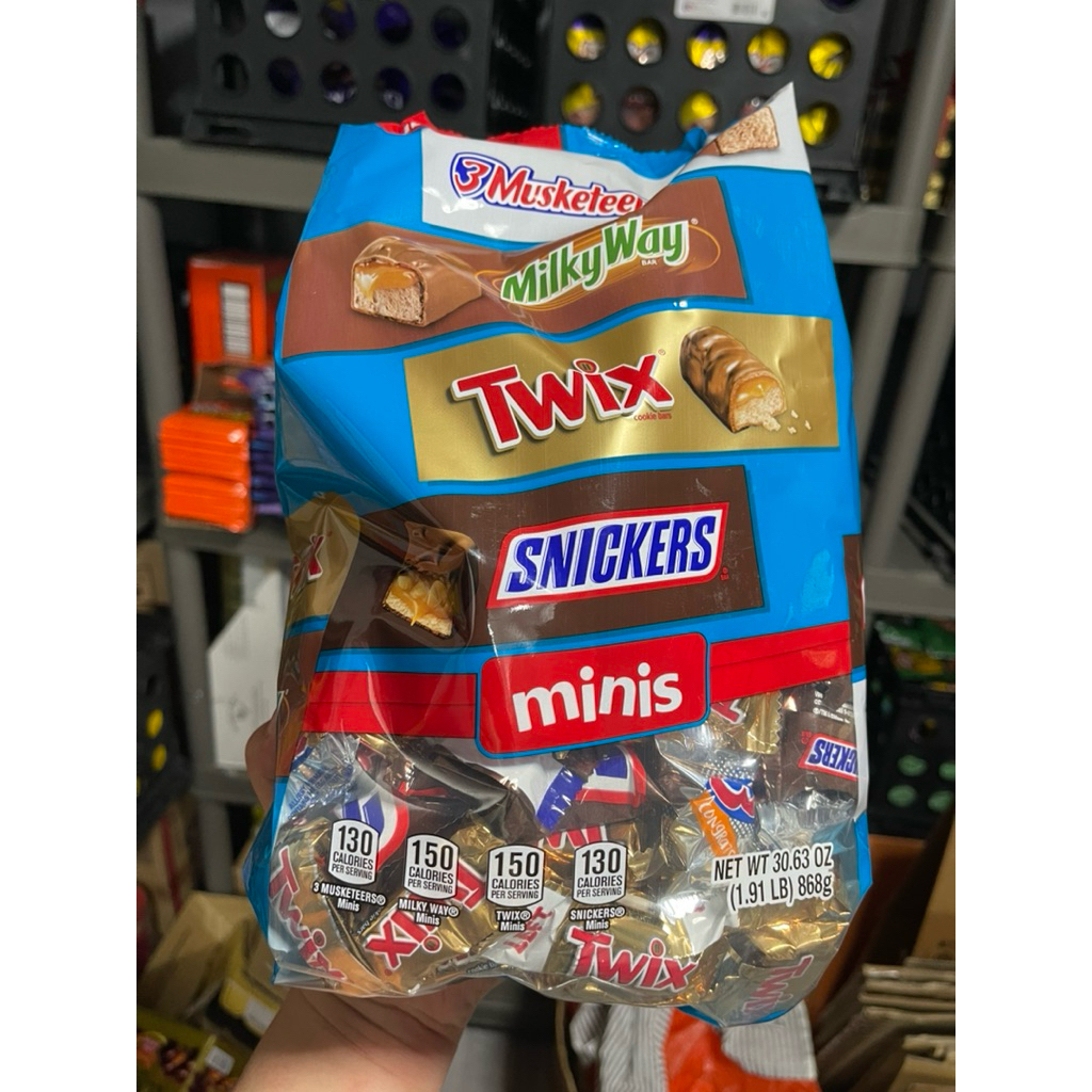 Mars Mixed Minis Jumbo Pack Assorted Chocolates- 868g | Shopee Philippines